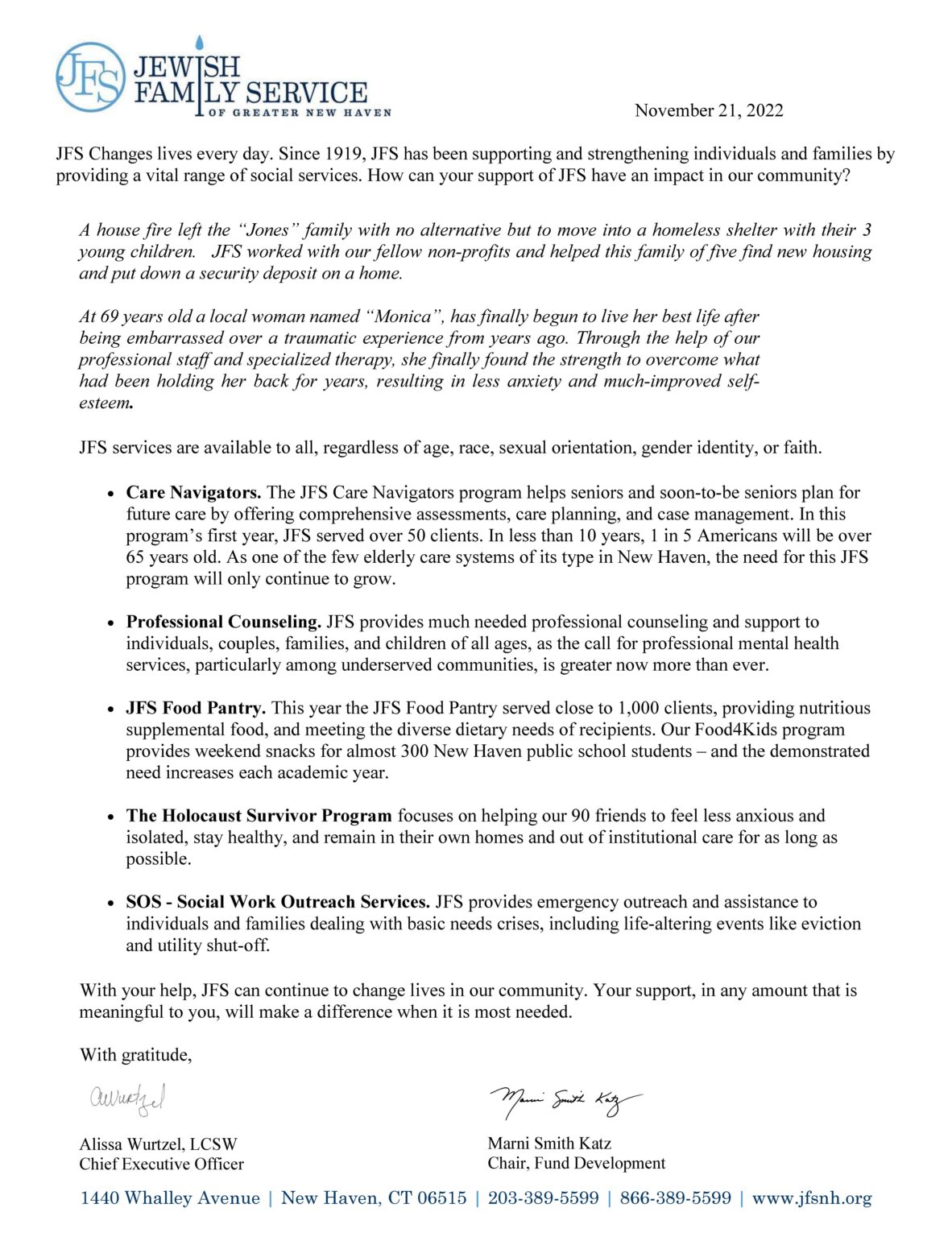 Support JFS Through the 2022 Friends Campaign - Jewish Family Service ...